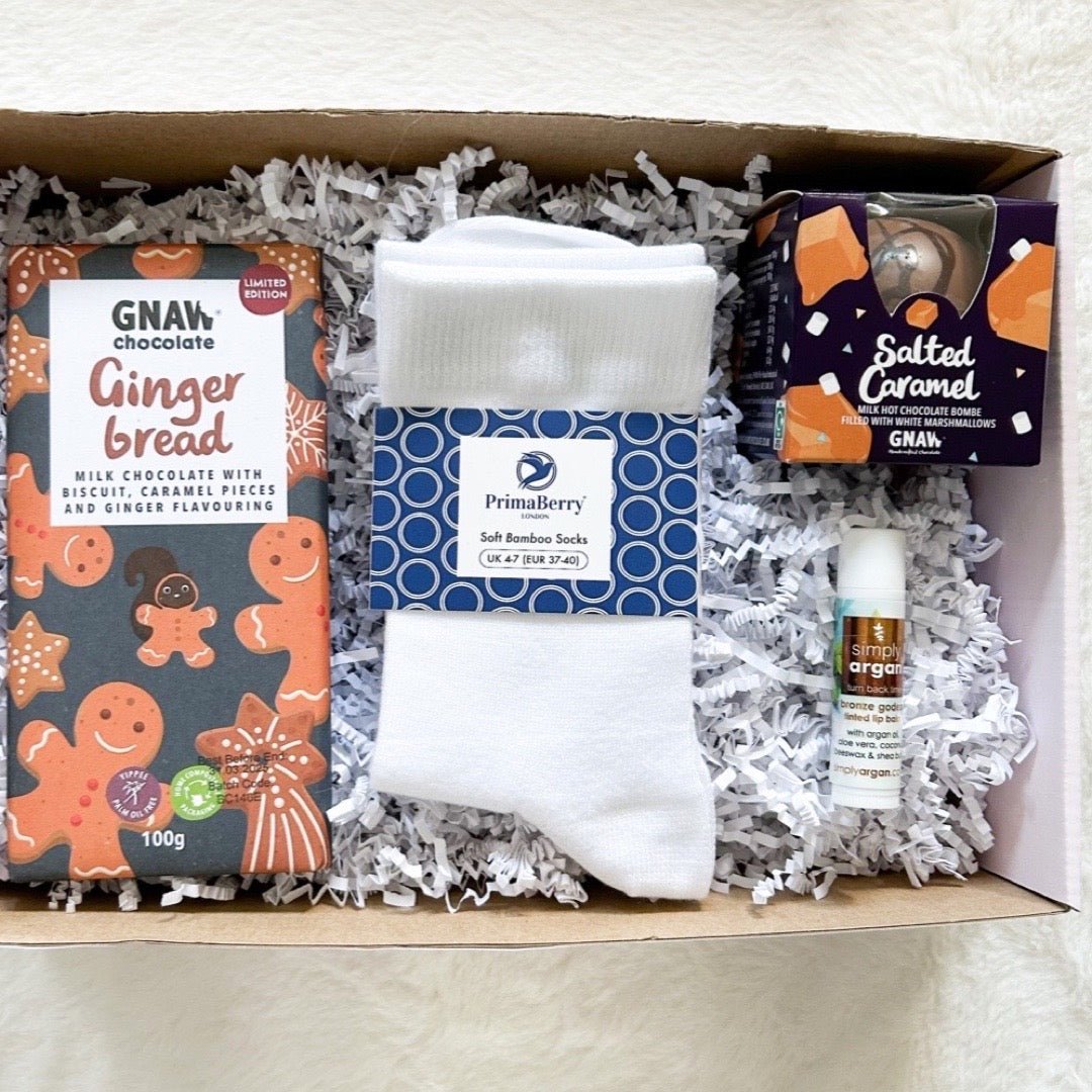 Birthday Gift Set | Christmas Gift Box | Chocolate Gift | Bamboo Socks ...