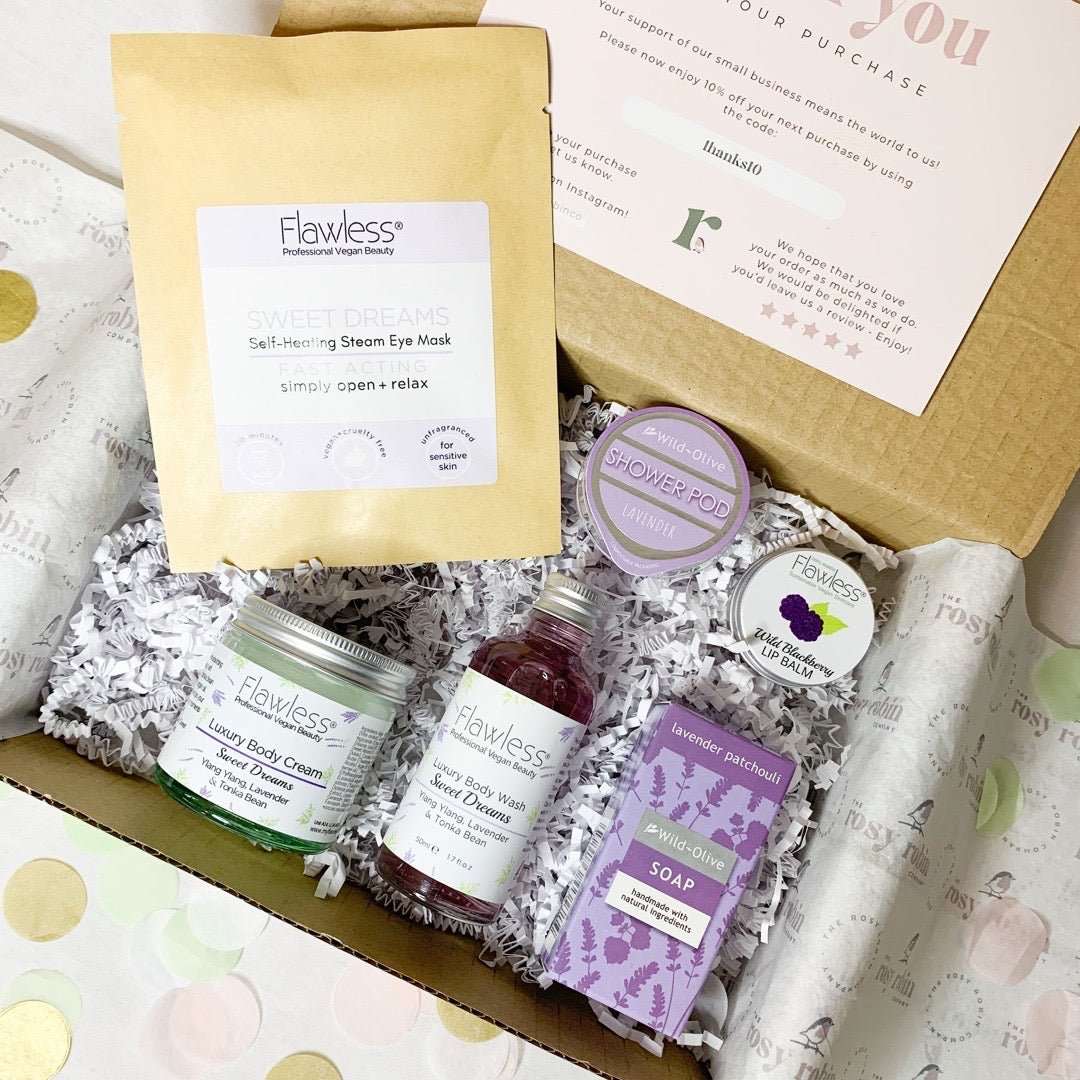 Pamper Gifts for Her | Self Care Package | UK Brands | Vegan – The Rosy ...